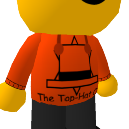 Top-Hat Orange Hoodie - Bopimo!